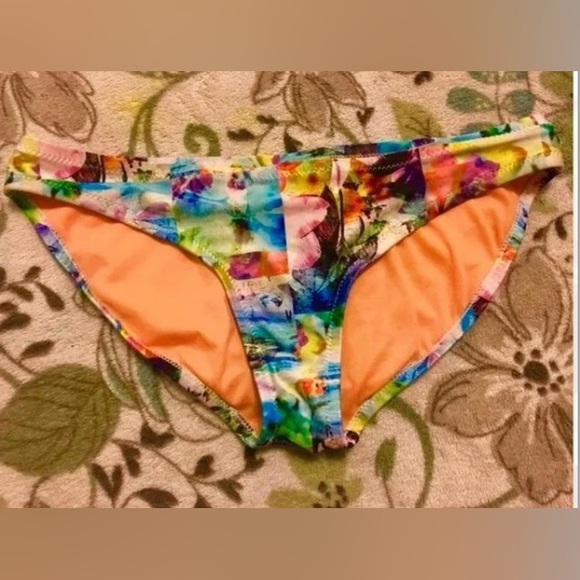 Xhilaration | Swim | Rainbow Y2k Beach Scene Bikini Bottoms | Poshmark